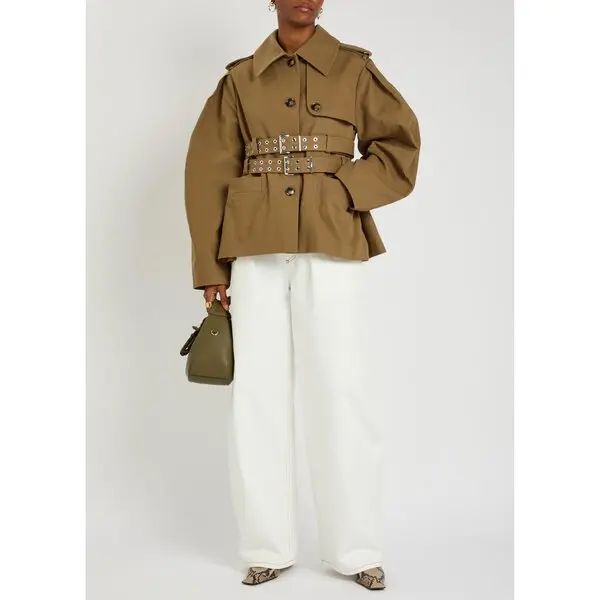 GANNI Simple Pure Cotton Windbreaker