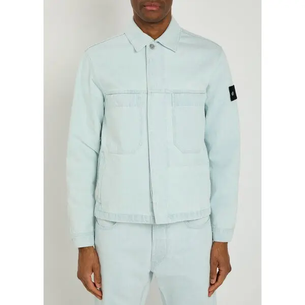 Stone Island Lapelled Workwear Shirt Jacket