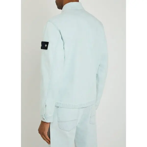 Stone Island Lapelled Workwear Shirt Jacket