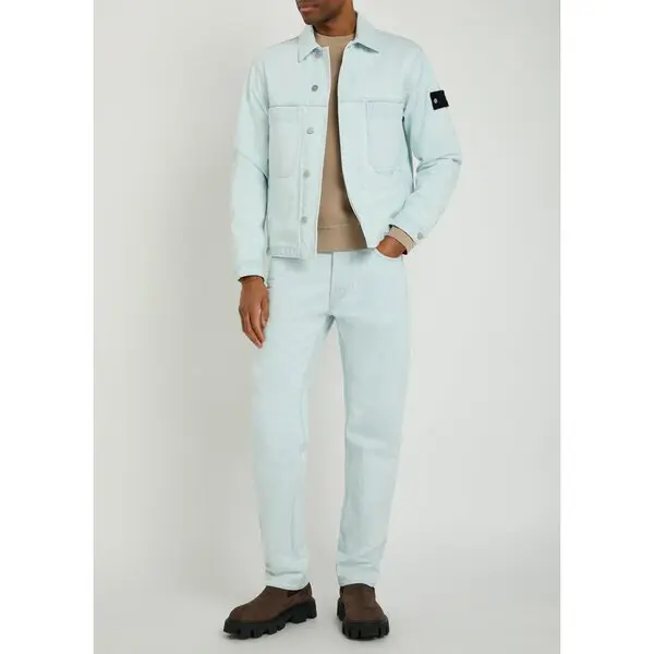 Stone Island Lapelled Workwear Shirt Jacket