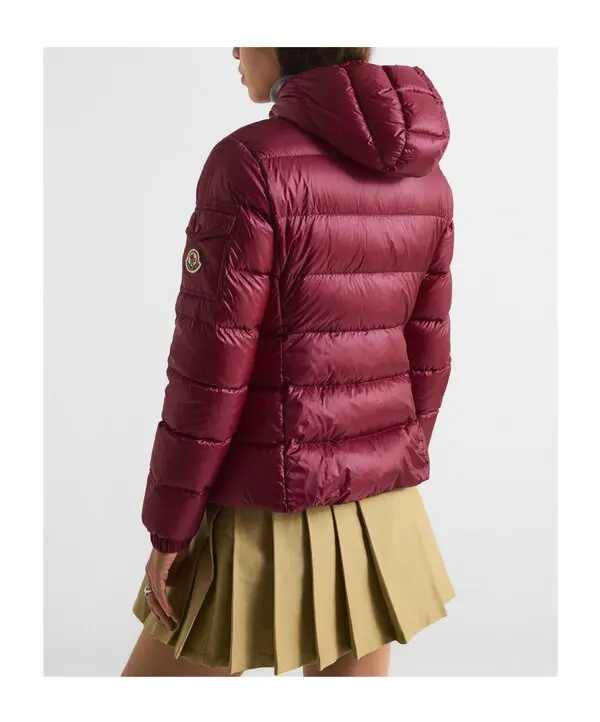Moncler Short Puffer Jacket - Red