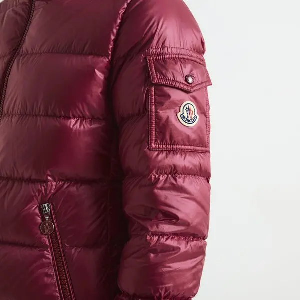 Moncler Short Puffer Jacket - Red