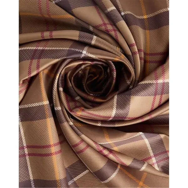 Barbour Plaid Square Scarf