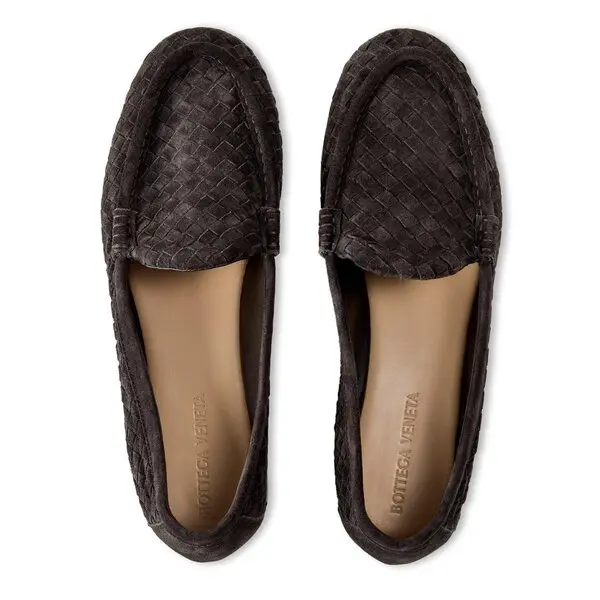 Bottega Veneta Woven Suede Loafer