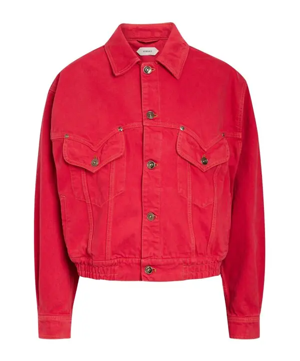 Versace Simple Denim Jacket