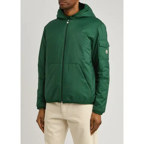 Moncler Hooded Lightweight Jacket