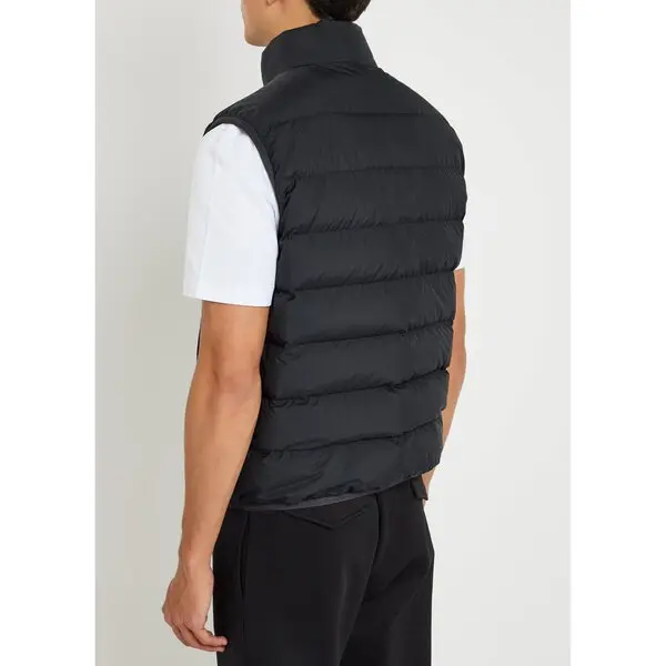 Moncler Stand-collar Quilted Down Vest