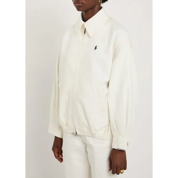 Polo Ralph Lauren Cotton Oversized-fit Bomber Jacket