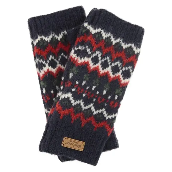 Barbour Knitted Fingerless Gloves