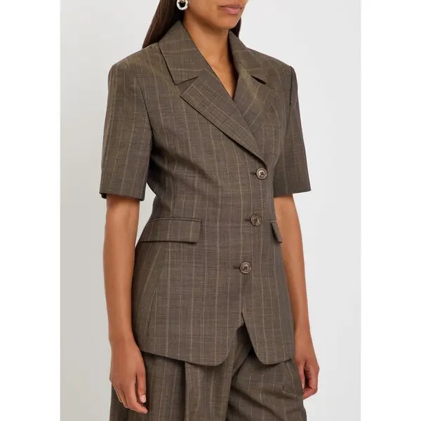 GANNI Wool Suit Jacket