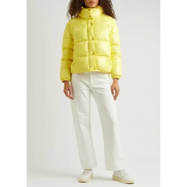 Moncler Cotton Short Puffer Jacket