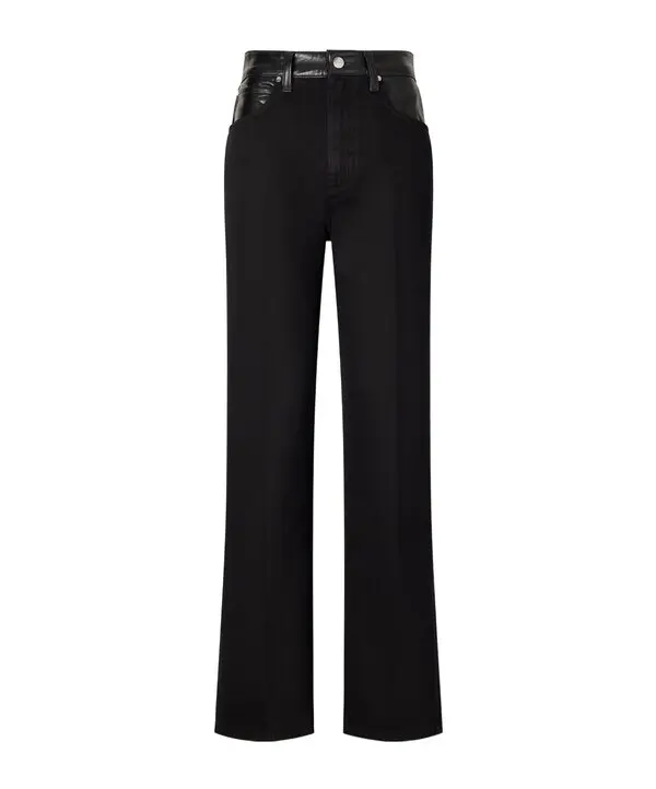 AGOLDE High-waisted Straight-leg Jeans