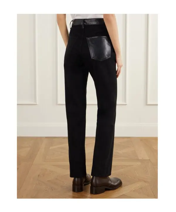 AGOLDE High-waisted Straight-leg Jeans