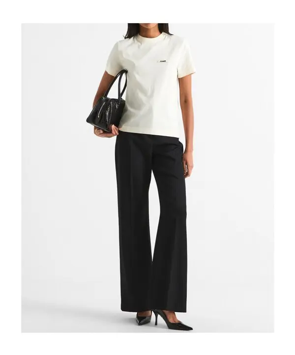 Jacquemus Crew Neck Short Sleeve Tee