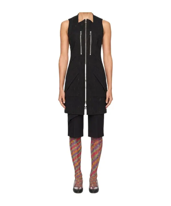 KIKO KOSTADINOV Koel Tunic Minidress - Black