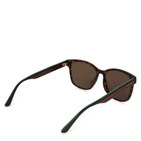 Gucci Tortoiseshell Square Sunglasses