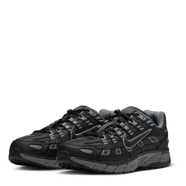 Nike Mesh Retro Running Shoes - Black