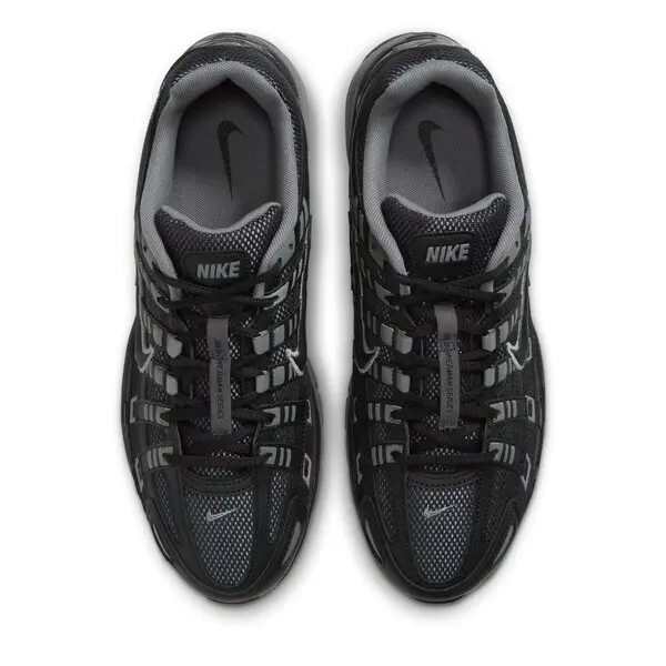 Nike Mesh Retro Running Shoes - Black