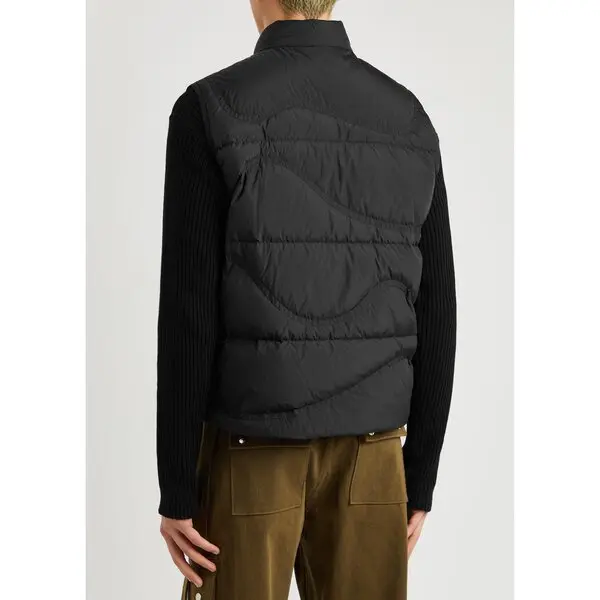 Moncler Textured Down Vest