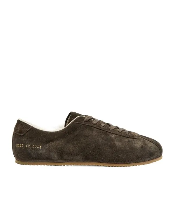 COMMON PROJECTS Suede Sneakers - Black