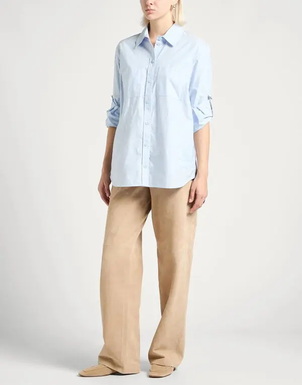 Burberry Solid Colour Shirts Blouses