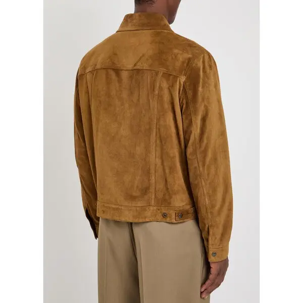 Saint Laurent Oversized-fit Leather Jacket