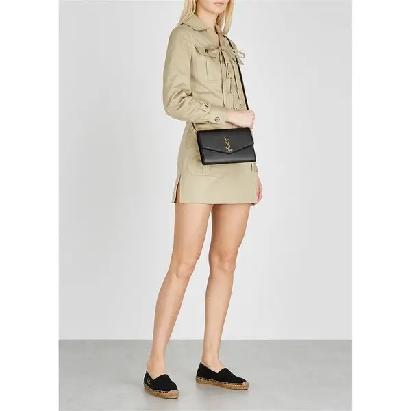 Saint Laurent Canvas Thick-soled Loafers