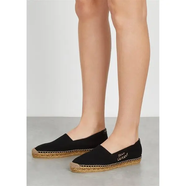 Saint Laurent Canvas Thick-soled Loafers