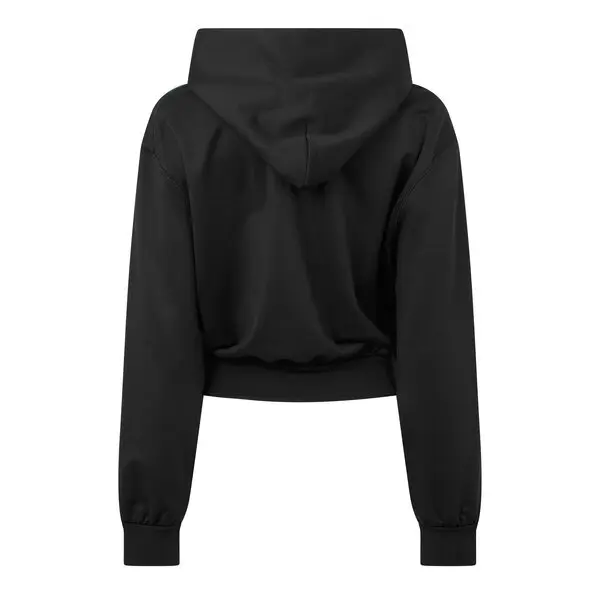 Gucci Zip-up Cropped Hooded Jacket