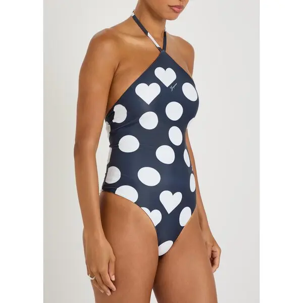 Jacquemus Polka Dot One-piece Swimsuit