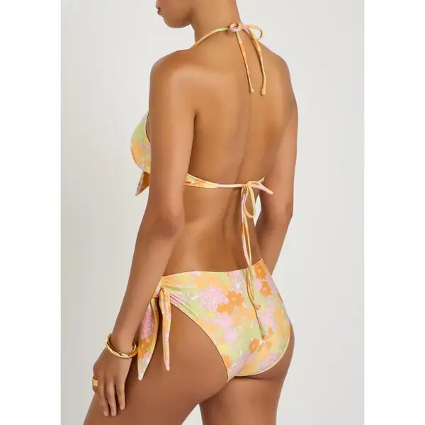 Chloé Floral Tie Side Bikini Bottom