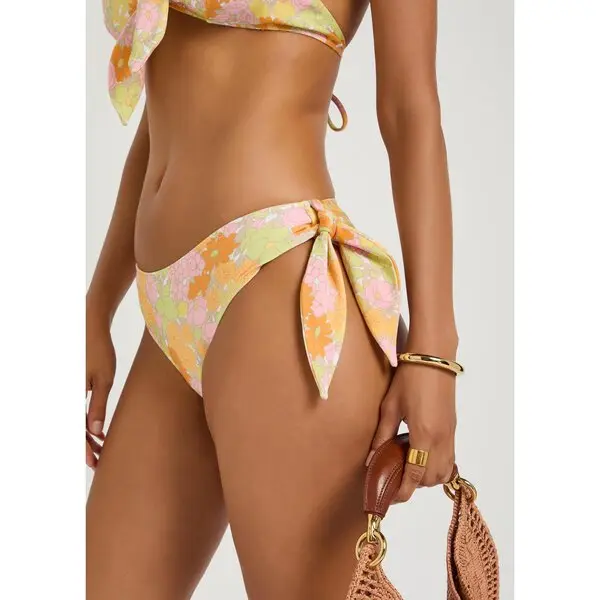 Chloé Floral Tie Side Bikini Bottom