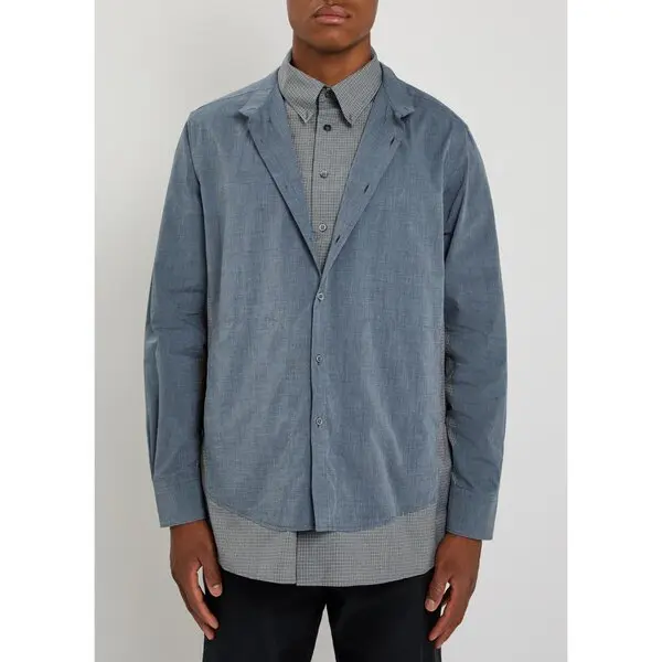MAISON MARGIELA Checked Cotton-poplin Shirt