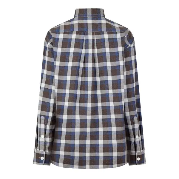 Polo Ralph Lauren Checkered Lapel Long-sleeve Shirt