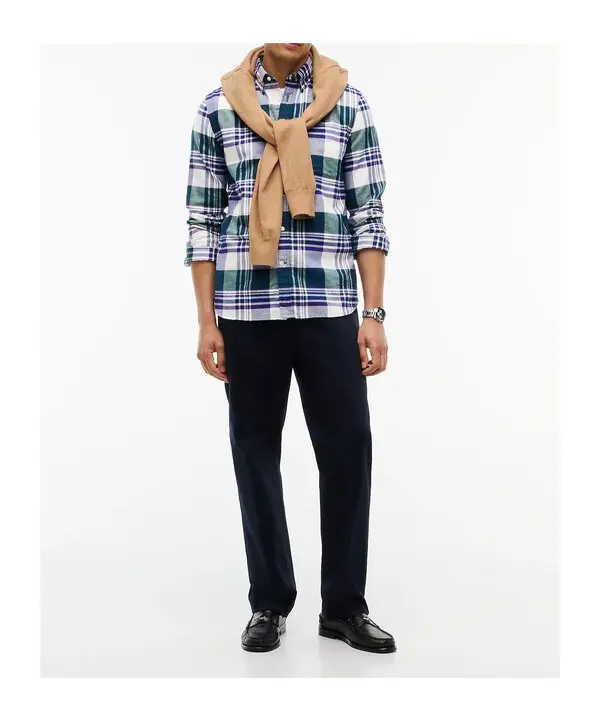 Tommy Hilfiger Regular-fit Plaid Flannel Shirt