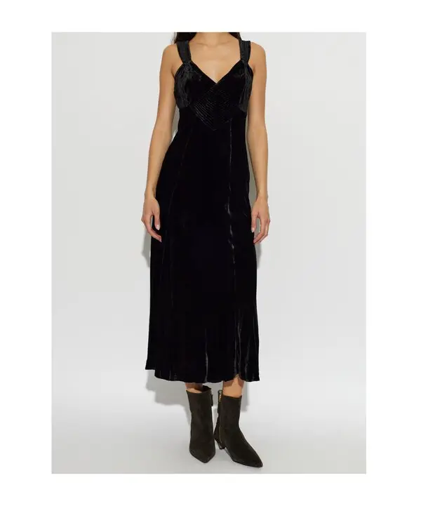 ALLSAINTS Berletta Velvet Dress