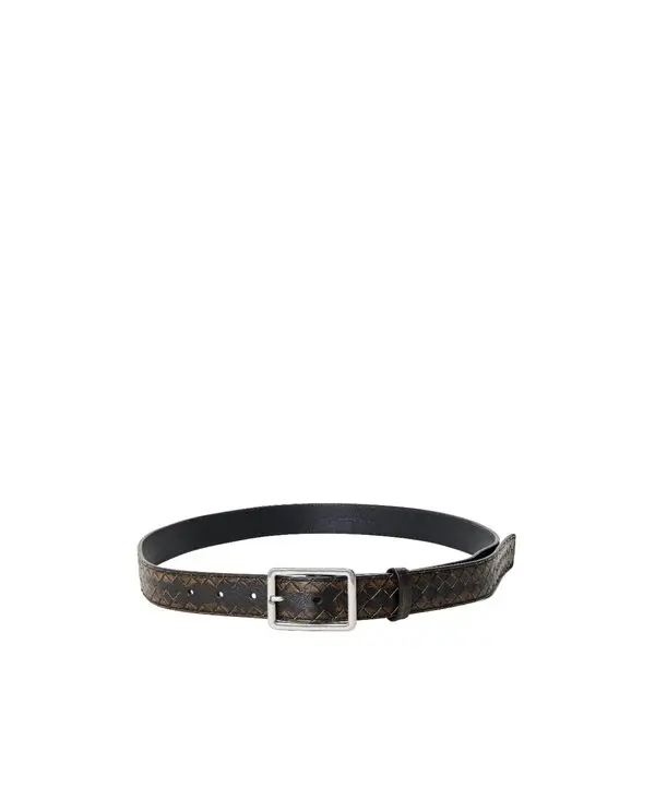 Bottega Veneta Woven Leather Belt