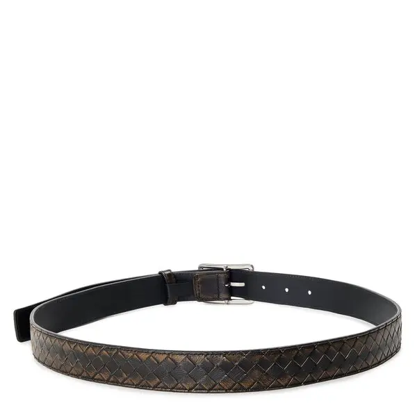 Bottega Veneta Woven Leather Belt