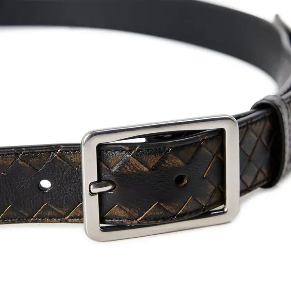 Bottega Veneta Woven Leather Belt