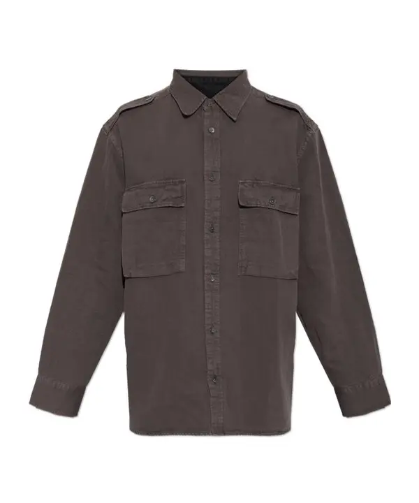 ALLSAINTS Hart Button-down Denim Shirt