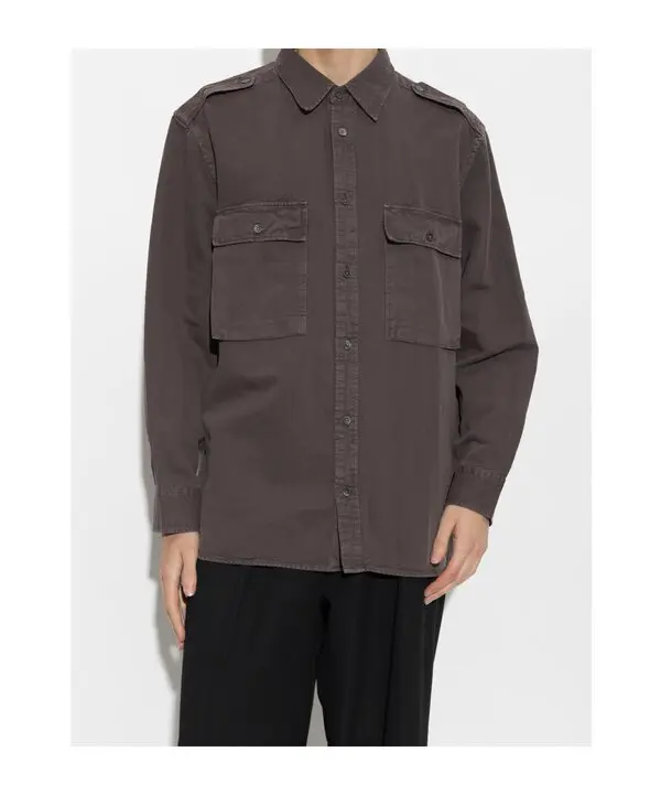 ALLSAINTS Hart Button-down Denim Shirt