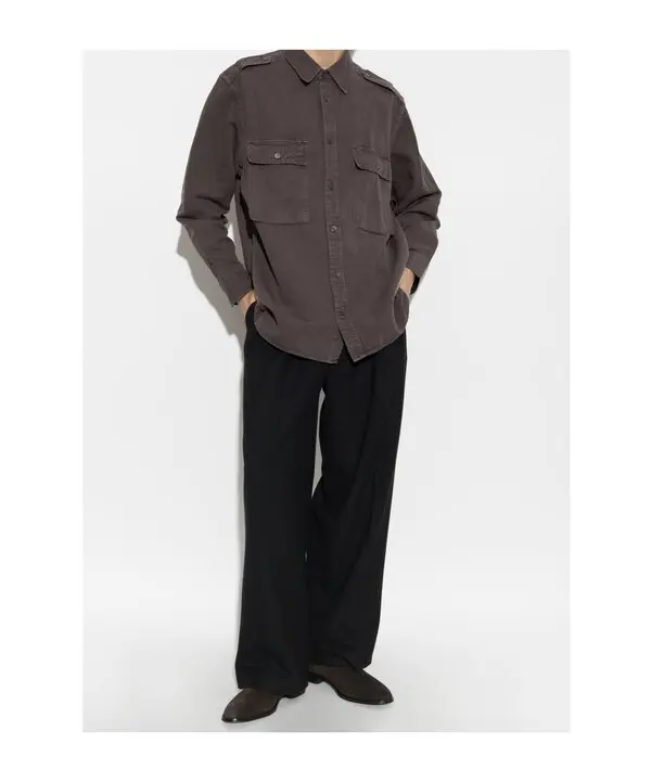 ALLSAINTS Hart Button-down Denim Shirt