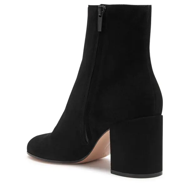 GIANVITO ROSSI Suede Heeled Ankle Boots