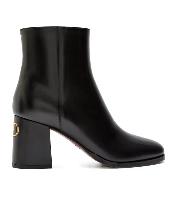 Valentino Garavani Smooth Leather Ankle Boots