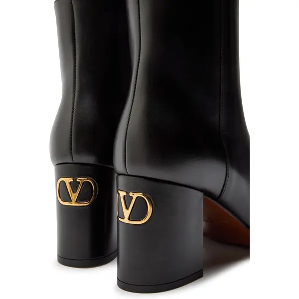 Valentino Garavani Smooth Leather Ankle Boots