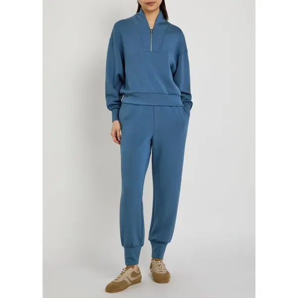 Varley Quarter-zip Cropped Sweatshirt