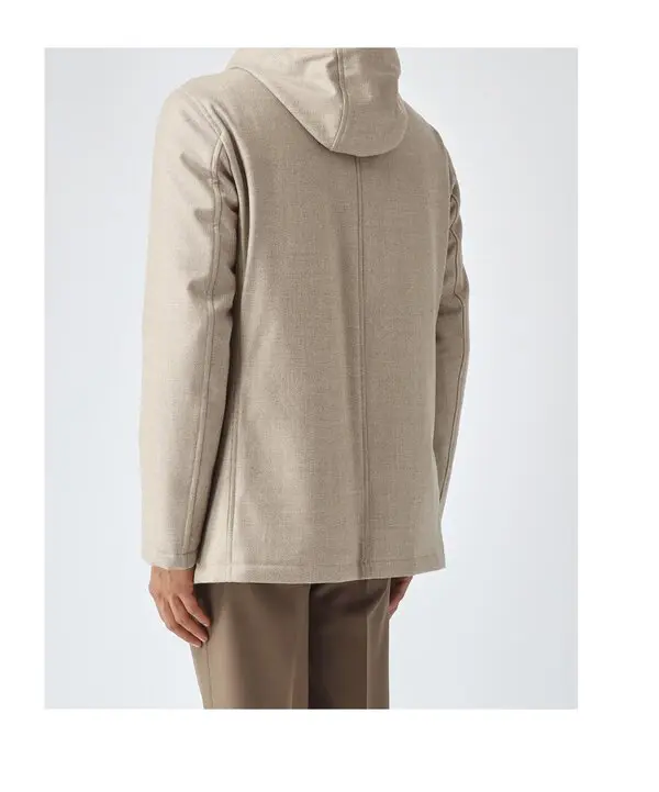 Herno Long-sleeved Hooded Padded Jacket