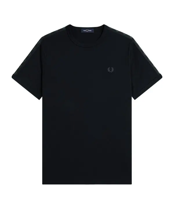 Fred Perry Crew Neck Short-sleeve Tee - Black