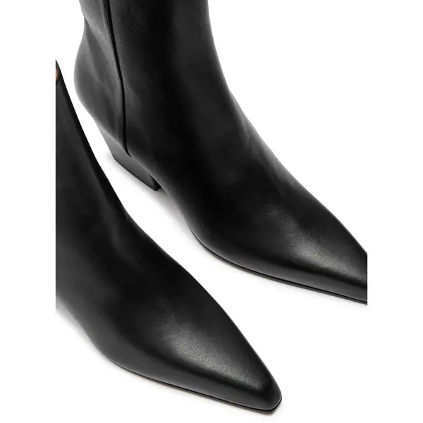 Paris Texas Leather Ankle Boots