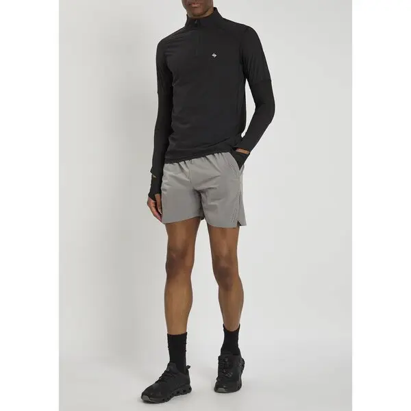 REPRESENT Elastic Zipper Top